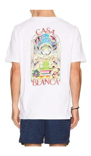 Casablanca Classic Tee In White