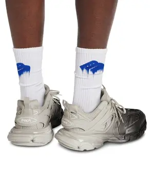 Balenciaga Track Gradient Running Sneakers - Noir Multi