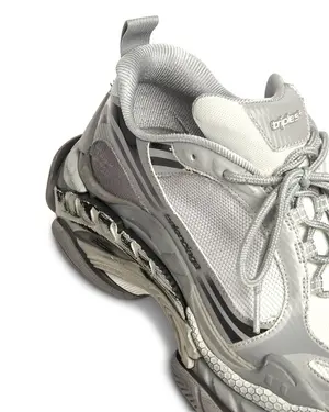Balenciaga Triple S 2 Gradient Mesh Sneakers - Gradient Grey