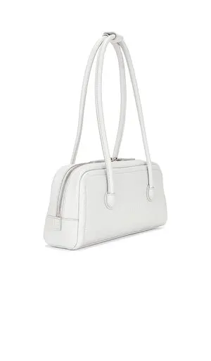 MARGESHERWOOD Soft Boston Ew Shoulder Bag - Silver Strarry Effect
