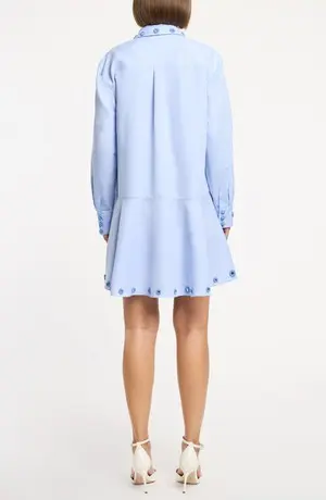 Cinq À Sept Giulia Long-sleeve Mini Dress