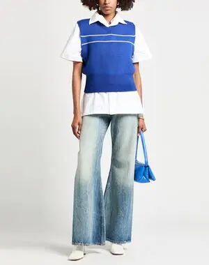 MAISON MARGIELA Virgin Wool Intarsia-knit Sleeveless Sweater