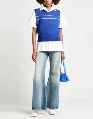 MAISON MARGIELA Virgin Wool Intarsia-knit Sleeveless Sweater