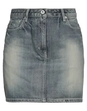 Kenzo Cotton Polyester Denim Skirt