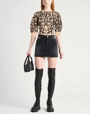 Sportmax Leopard-print Jacquard-knit Sweater
