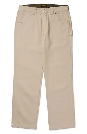 SEAGER CO Bison Cotton Canvas Carpenter Pants