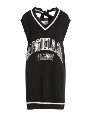 MAISON MARGIELA Intarsia-knit Mini Dress