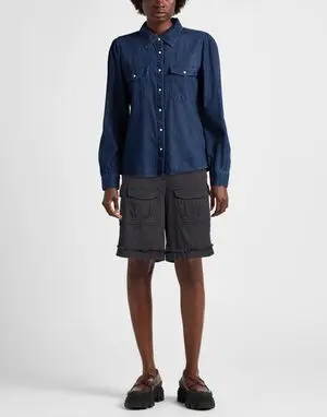 8PM Cotton Gabardine Cargo Shorts