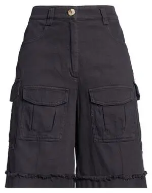 8PM Cotton Gabardine Cargo Shorts