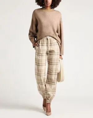 Attico Tartan Flannel Tapered Pants