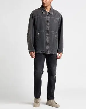 MAISON MARGIELA Cotton Canvas Jacket - Black