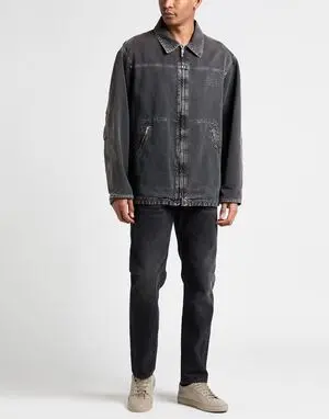 MAISON MARGIELA Cotton Canvas Jacket - Black