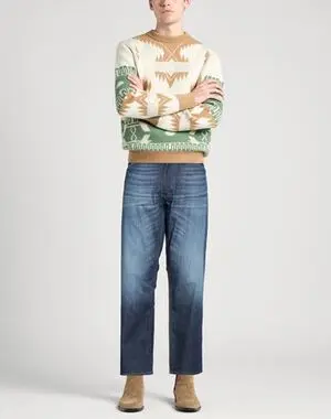 Emporio Armani Tapered High-waisted Jeans - Blue