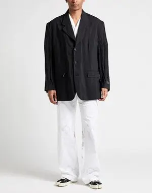 MAISON MARGIELA Single-breasted Metallic Blazer