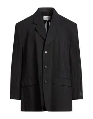 MAISON MARGIELA Single-breasted Metallic Blazer