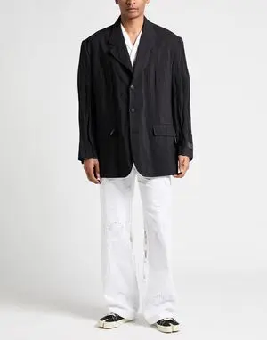 MAISON MARGIELA Single-breasted Metallic Blazer