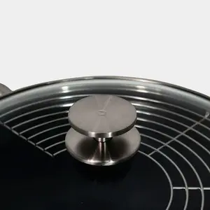 SWISS DIAMOND Chd Nonstick Wok With Glass Lid