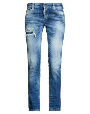 Dsquared2 Jeans In Cotton And Elastane - Blue