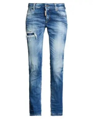 Dsquared2 Jeans In Cotton And Elastane - Blue
