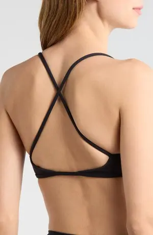 LEFT ON FRIDAY Reef Bikini Top - Jet