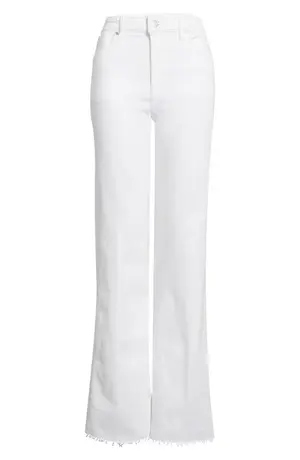 FRAME The Reboot High-waist Bootcut Jeans - White