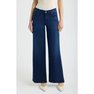 FRAME Le Slim Palazzo Wide-leg Jeans - Ultraviolet