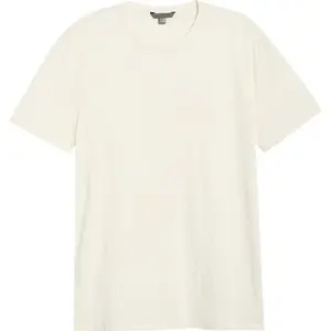 John Varvatos Bale Crewneck Cotton Blend T-shirt - White