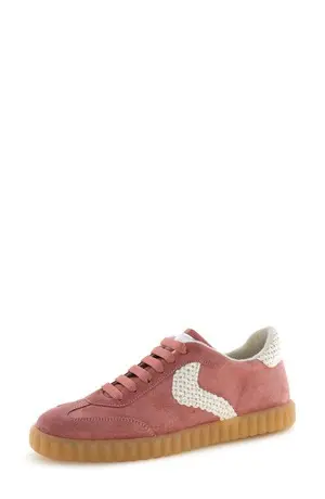 Voile Blanche Heeled Sneakers For Women