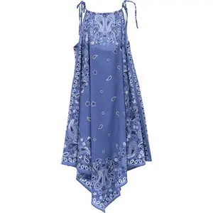 Echo Bandana Tulum Coverup - Chambray