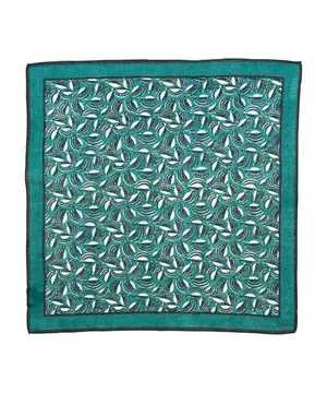 Echo Shoal Of Fish Bandana - Leaf Green