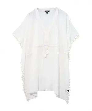 Echo Lamai Butterfly Caftan - Cream