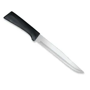 RADA Cutlery 7-inch Slicer Knife Anthem Wave Handle - Black
