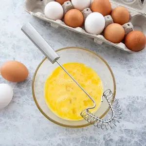 RADA Cutlery Handi-stir Whisk With Spring Face - Silver