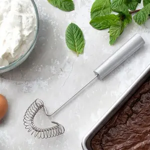 RADA Cutlery Handi-stir Whisk With Spring Face - Silver