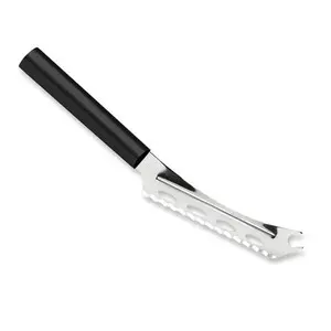 RADA Cutlery 5.25-inch Cheese Knife Serrated Stainless Steel Blade - Black