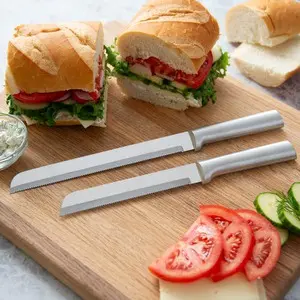 RADA Cutlery 8-inch Bread Knife Stainless Steel Serrated Blade