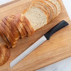 RADA Cutlery 8-inch Bread Knife Serrated Stainless Blade Anthem Wave Handle