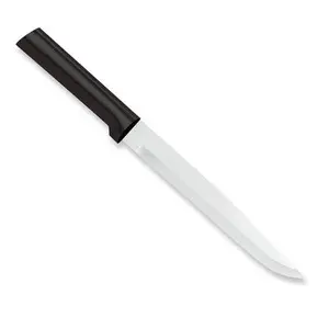 RADA Cutlery 7-inch Slicer Knife - Black