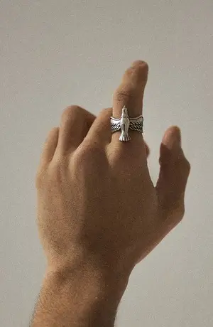 SERGE DENIMES Sterling Dove Ring