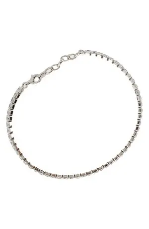 SERGE DENIMES Sterling Cubic Zirconia Tennis Bracelet