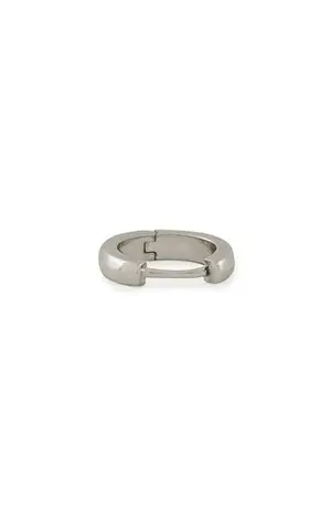 SERGE DENIMES Single Sterling Huggie Hoop Earring