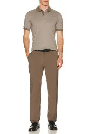 Theory Motion Wool Curtis Pant - Morel