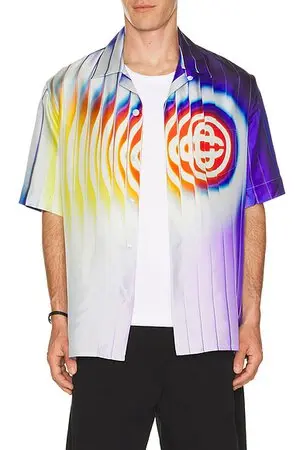Casablanca Cuban Collar Shirt - Shockwave