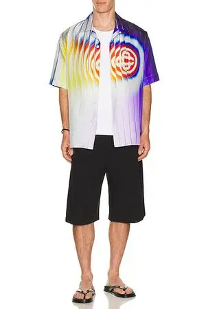 Casablanca Cuban Collar Shirt - Shockwave