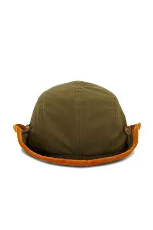 Marni Side Flap Cap - Olive