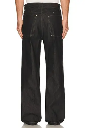 LEMAIRE Wide Pant With Studs