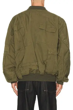 Junya Watanabe X Needles Oxford Bomber Jacket