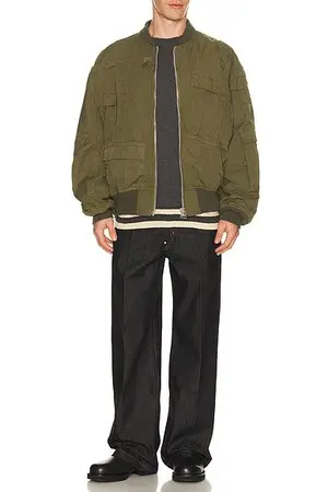 Junya Watanabe X Needles Oxford Bomber Jacket