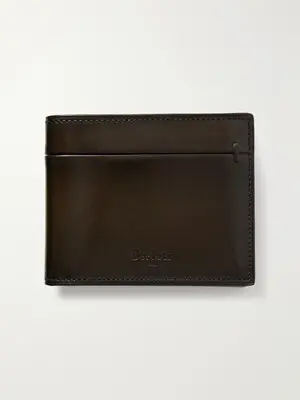 Berluti Makore Neo Venezia Leather Cardholder - Brown