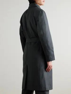 Oliver Peoples Albers Belted Woven Trench Coat